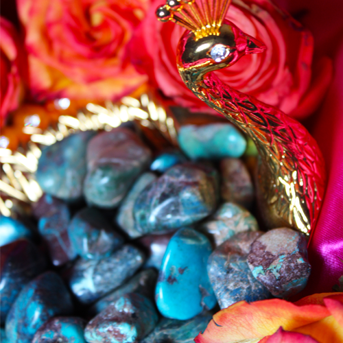 Chrysocolla - Mythical Lotus